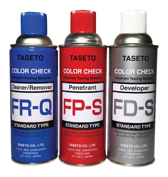 ชุดน้ำยาตรวจสอบแนวเชื่อม TASETO COLOR CHECK